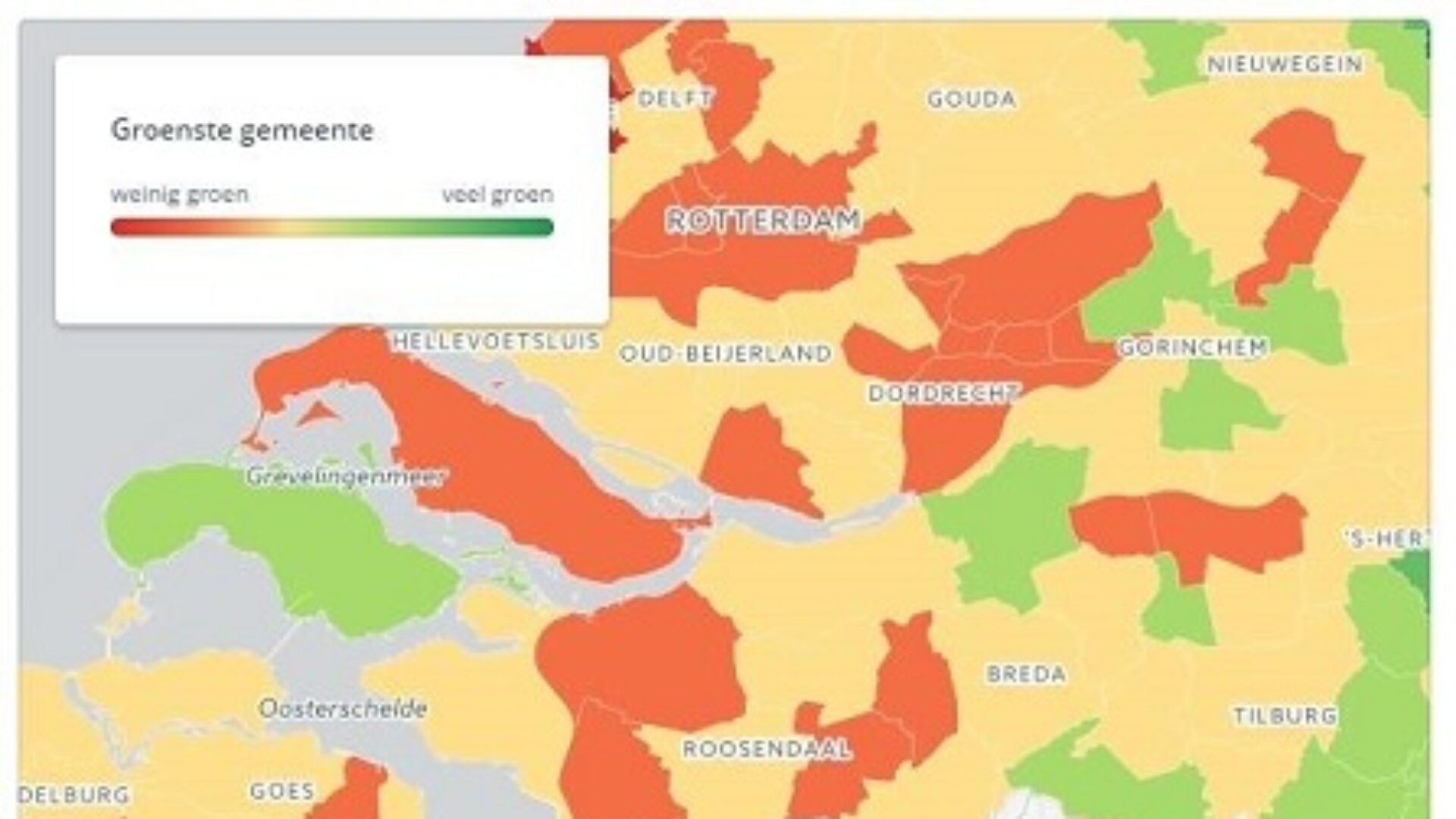Gemeente Woensdrecht groenste gemeente van West-Brabant