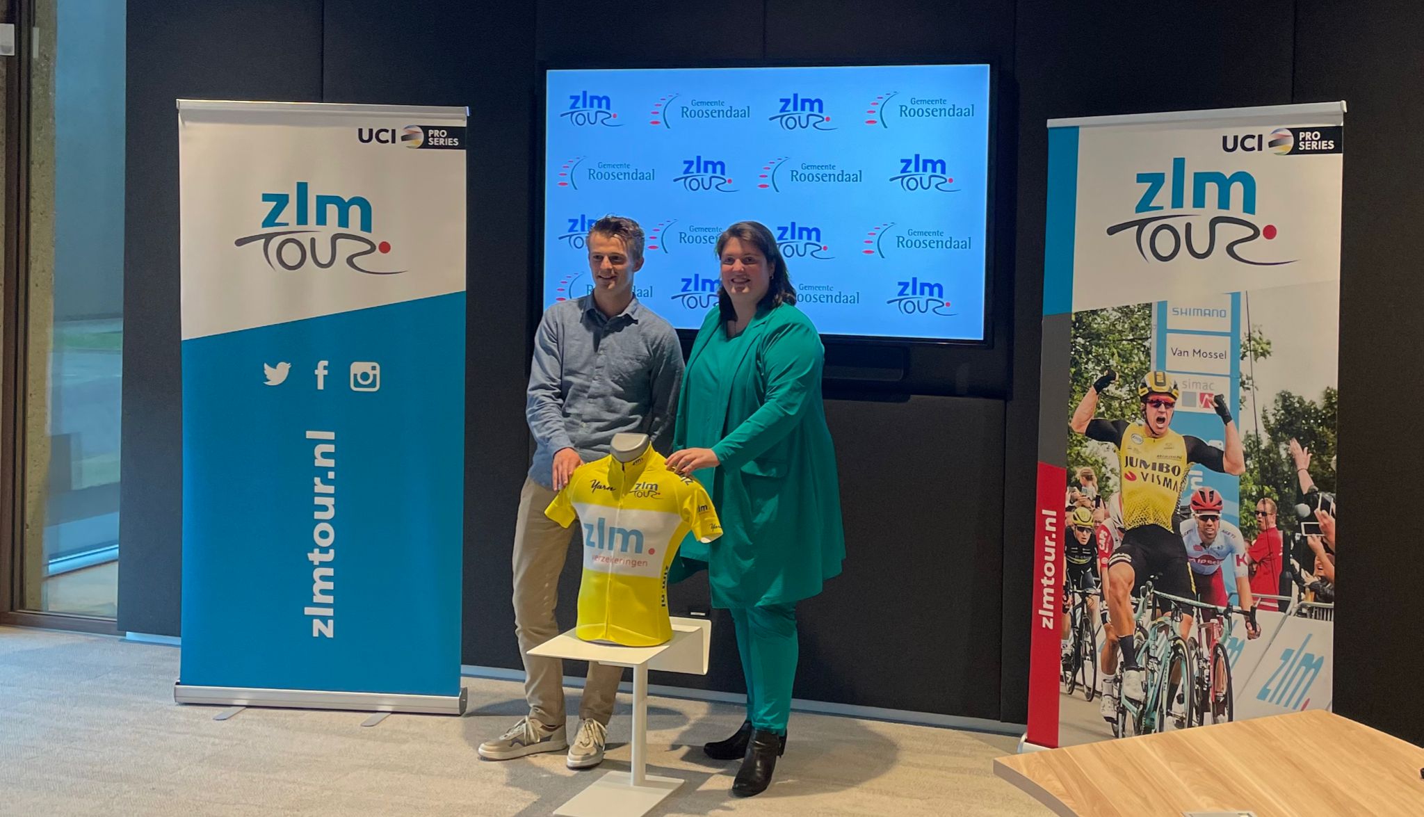 ZLM Tour etappe start én finisht dit jaar in Roosendaal