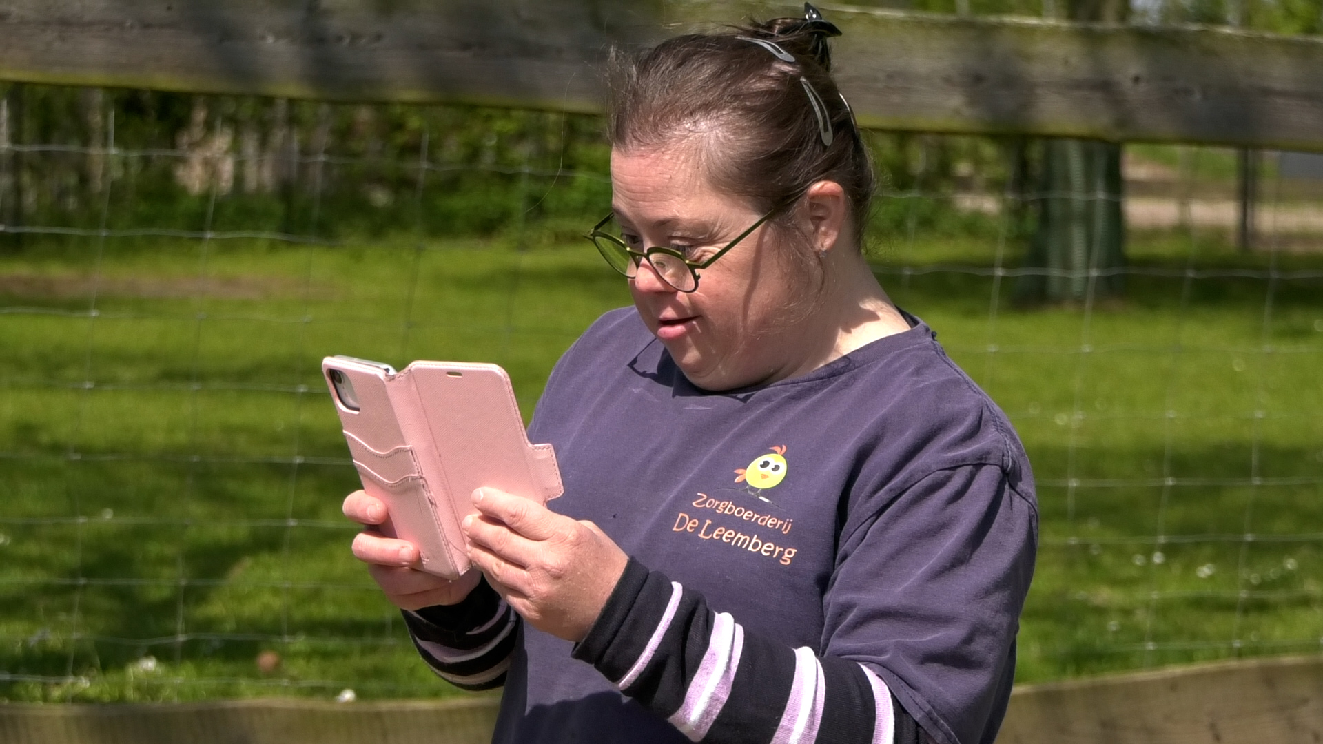 Lentedag is een feest voor bezoekers én deelnemers zorgboerderij - VIDEO
