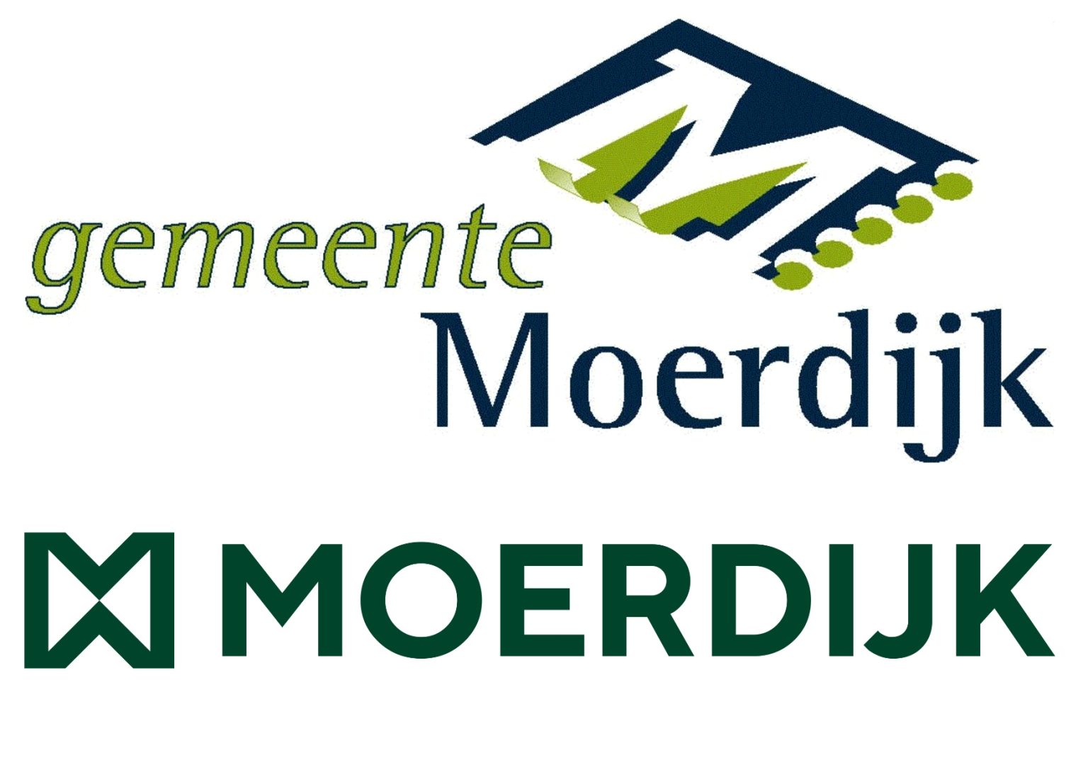 Moerdijkbrug in groen logo: gemeente heeft na 26 jaar nieuwe huisstijl ...