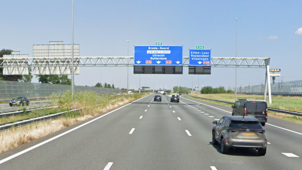 Snelweg A16 twee weekenden dicht tussen Breda en Zevenbergschen Hoek