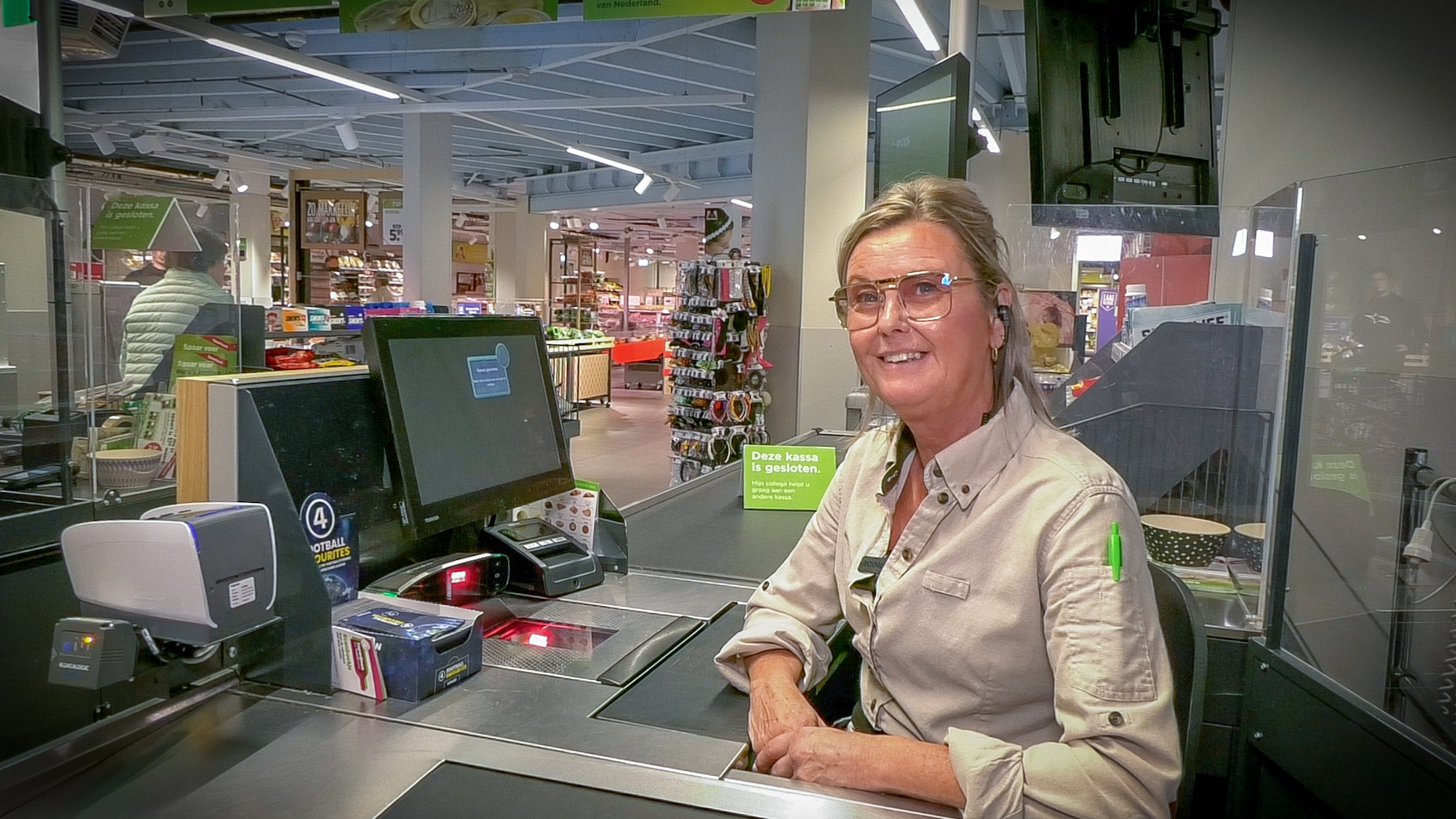 Praatje aan de kassa van onschatbare waarde in Ossendrechtse supermarkt