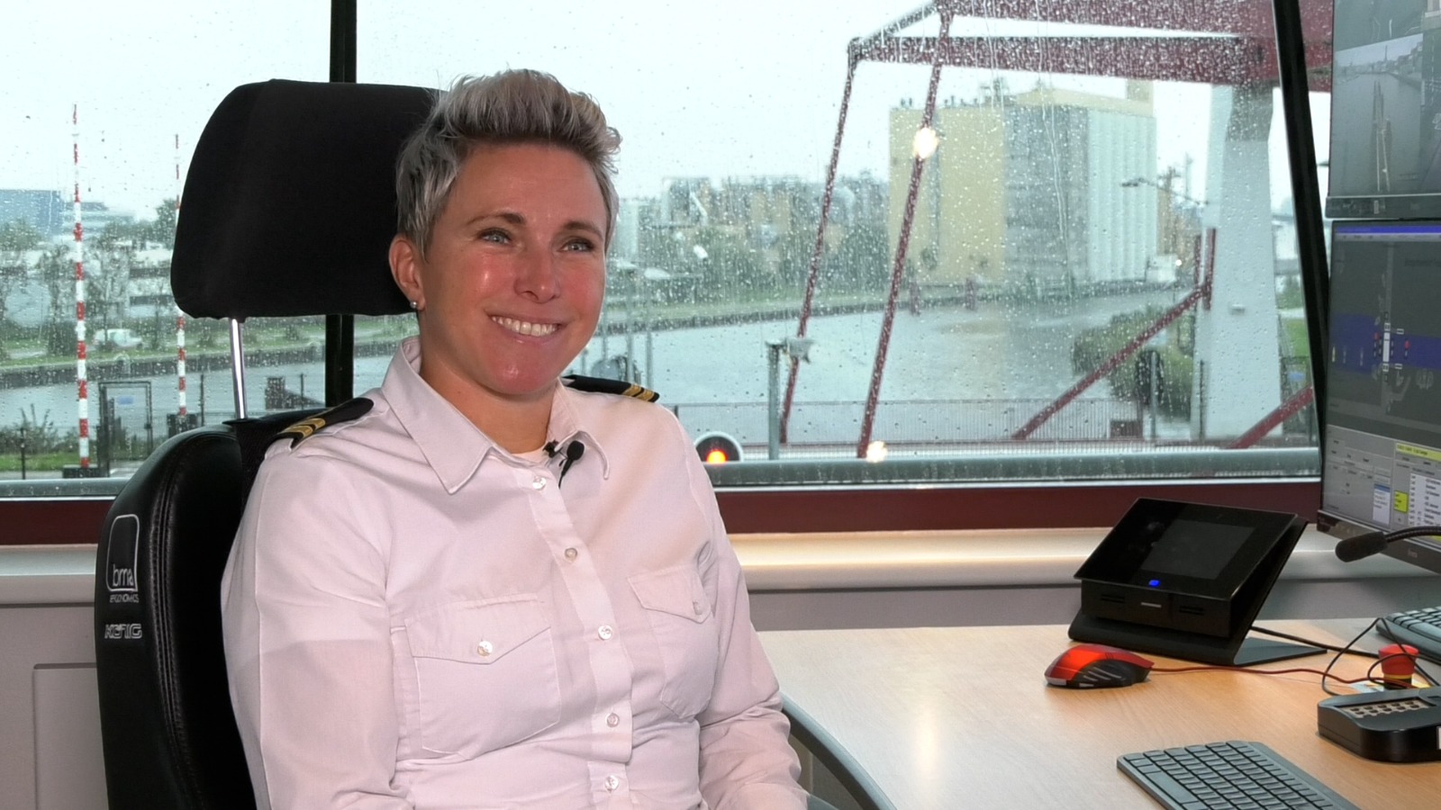 Nanda is havenmeester van Bergen op Zoom én van het jaar