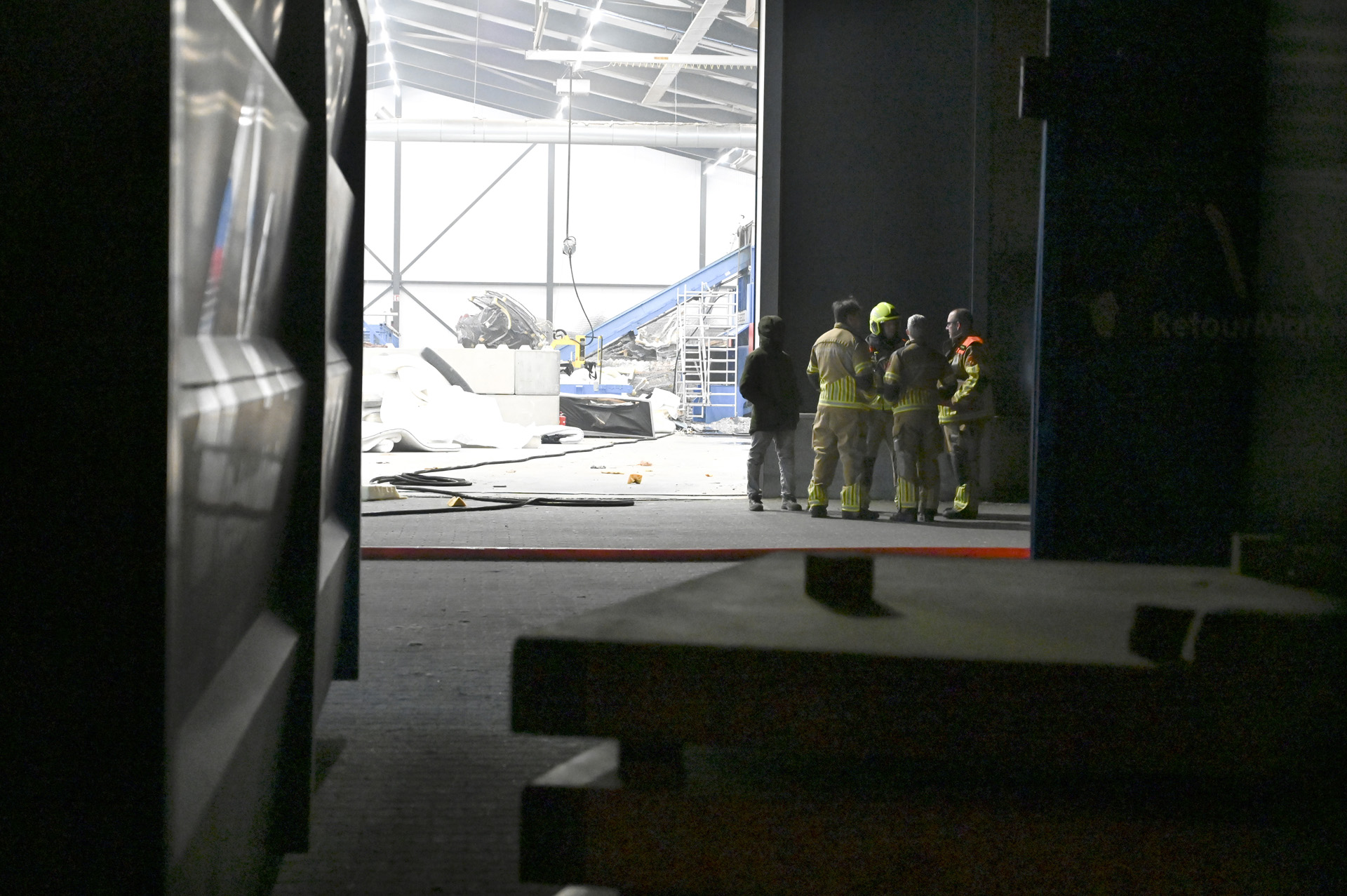 Brand in bedrijfsloods langs Oude Kerkstraat in Etten-Leur