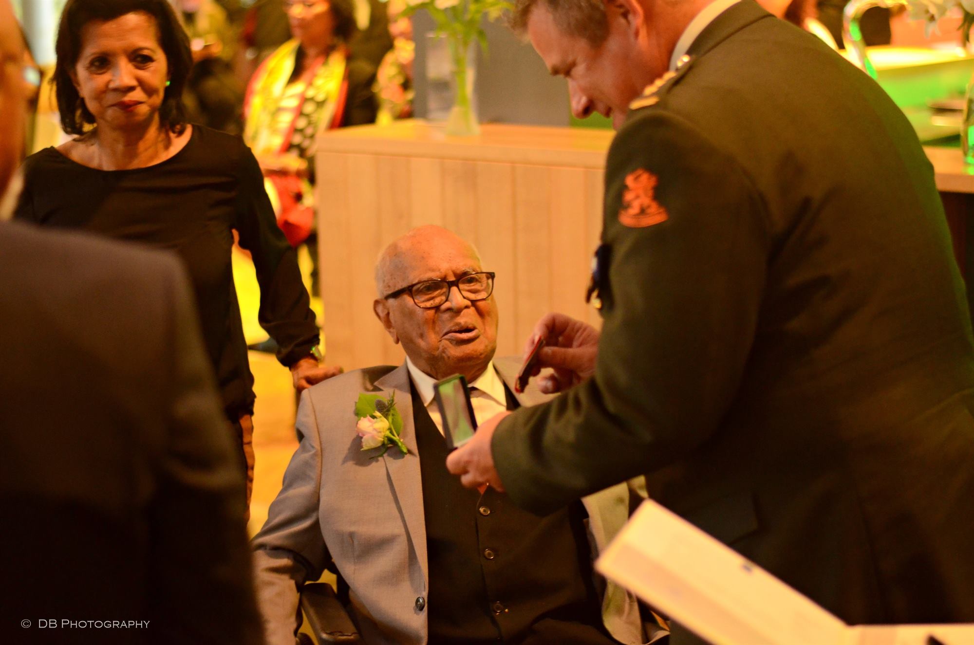 Oud-rode baret Simon Nussy (100) overleden