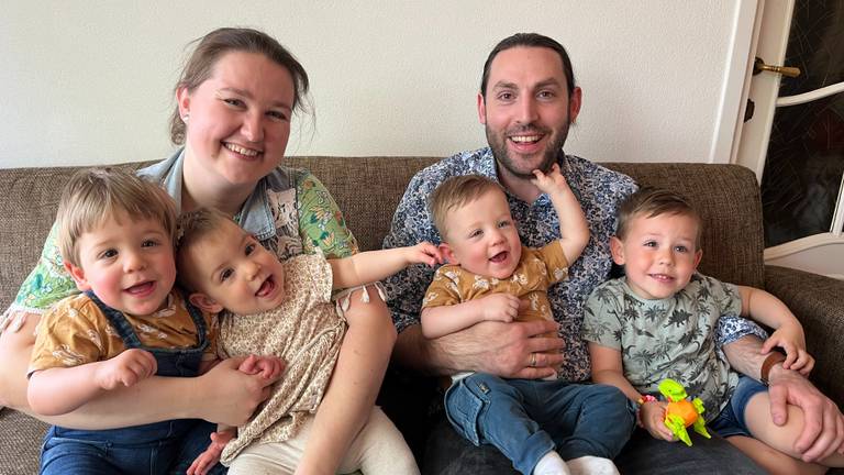 Drie keer feest: deze drieling is donderdag één jaar oud geworden