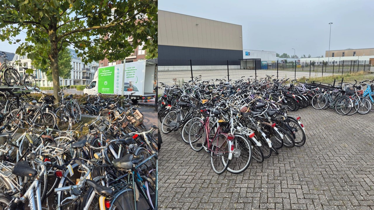 Gemeente Bergen op Zoom organiseert opruimactie voor achtergelaten fietsen