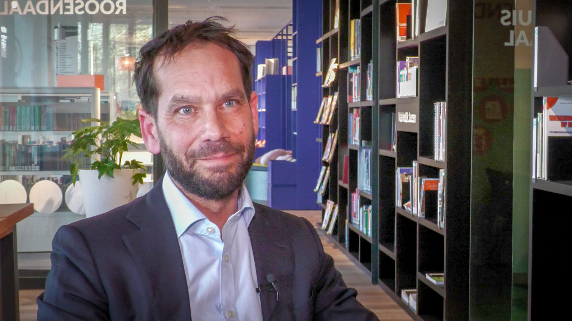 Nieuwe bieb-directeur: 'Zou graag willen dat de bibliotheek voor ...