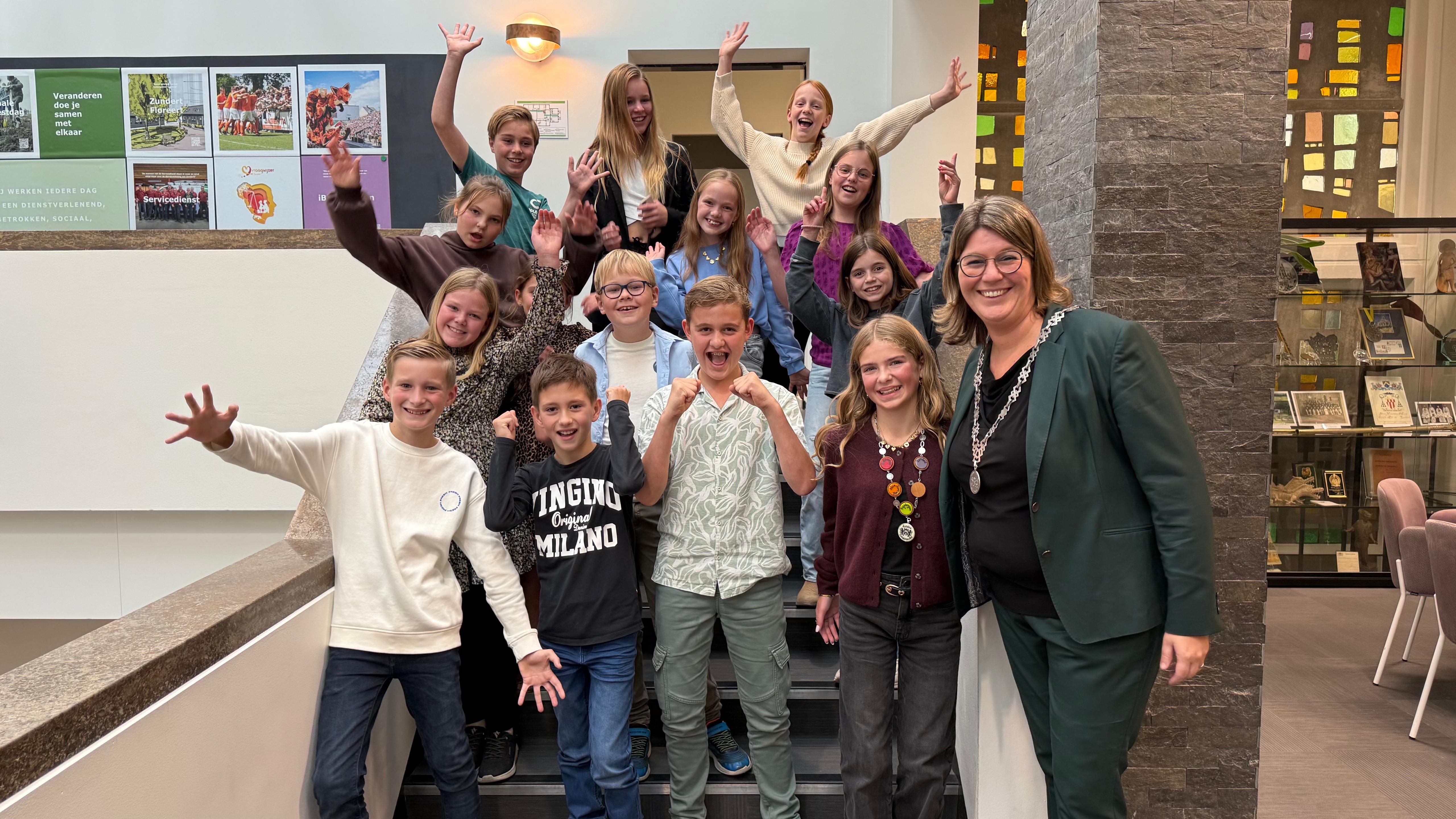 Zundert installeert grootste kinderraad ooit: 'Op jonge leeftijd erbij ...