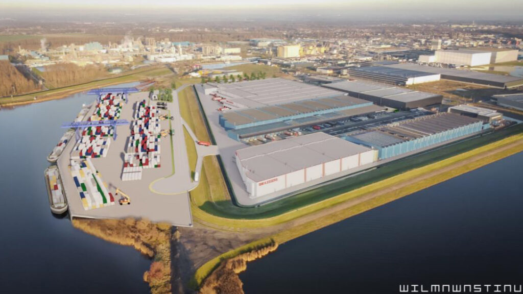 Nieuwe containerterminal Bergen op Zoom bijna klaar